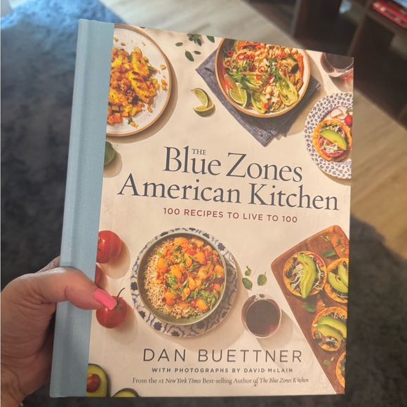 Kitchen | The Blue Zones American Kitchen Cookbook Blue Cover | Poshmark